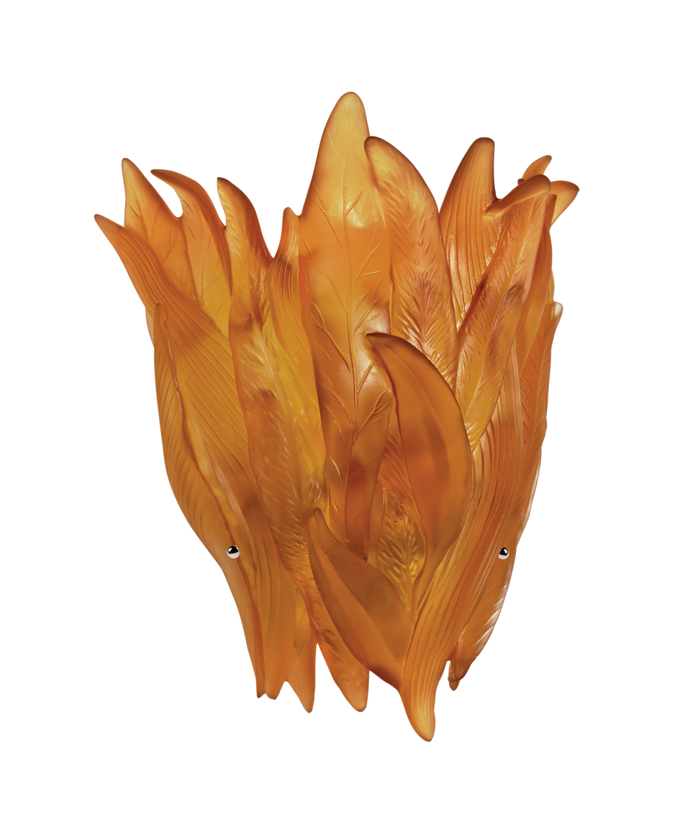 Végétale Applique Ambre - Élégance et lumière naturelle | Daum
